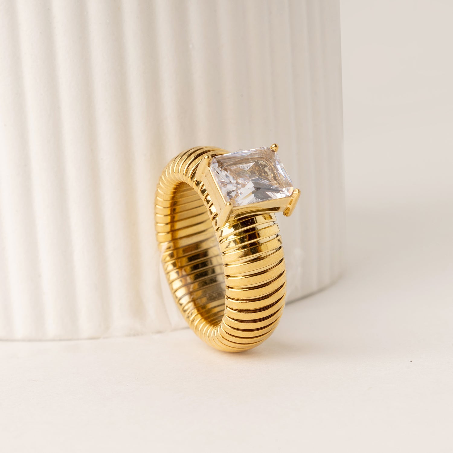 Gemstone Glow Signature Ring